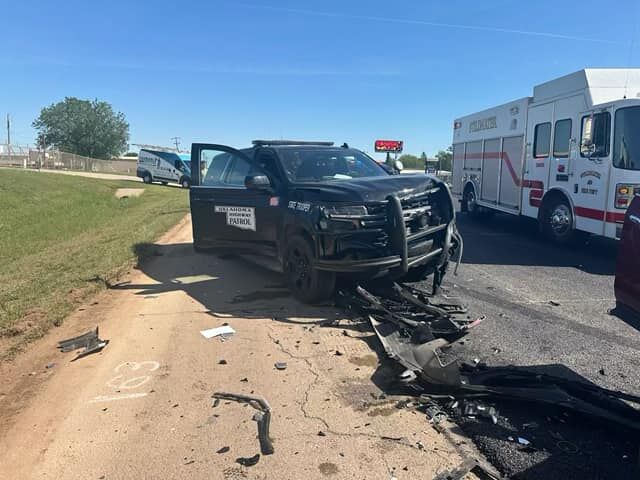 84-year-old man crosses three lanes of traffic, hits OHP vehicle head ...