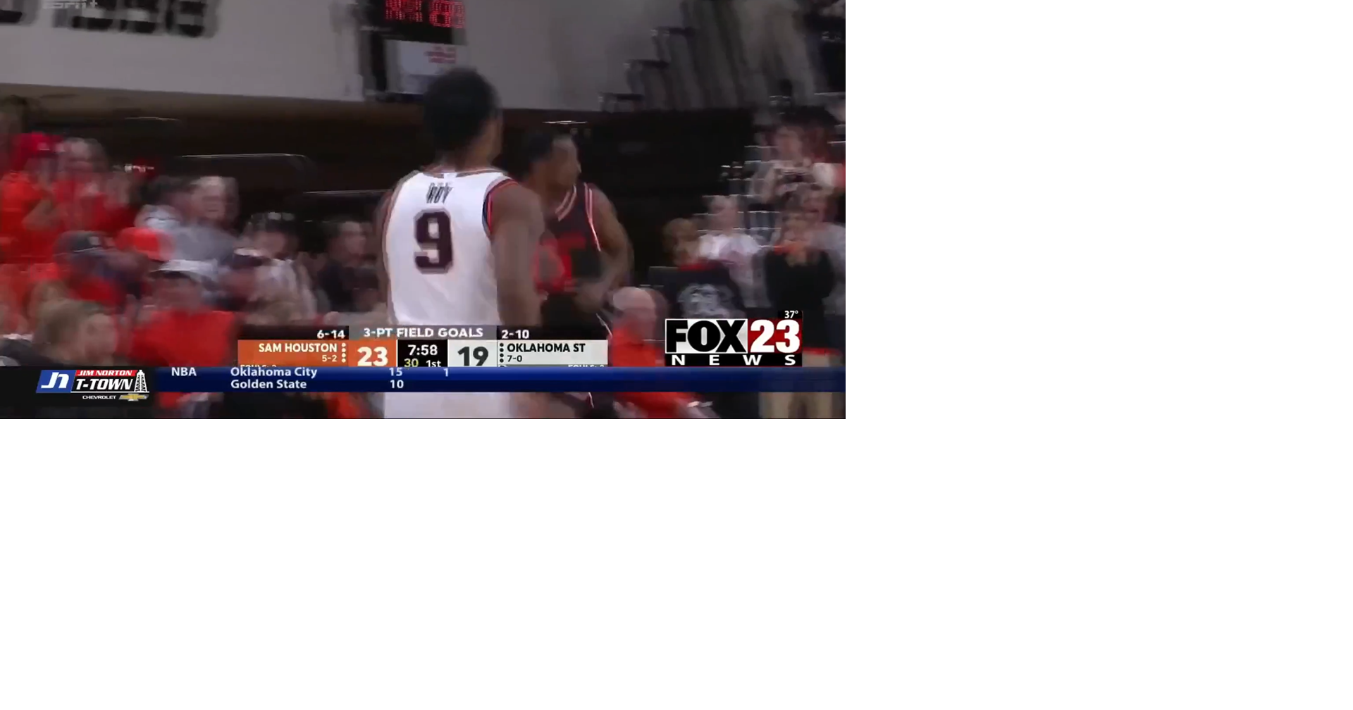 OSU uses huge second half to pull off comeback win over Sam Houston ...