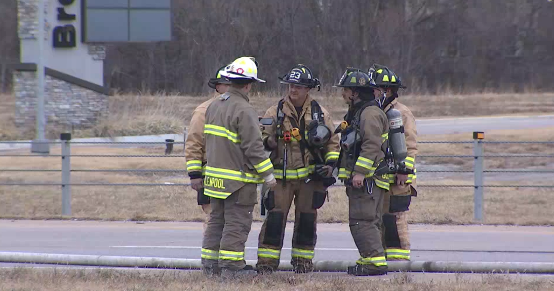 Photos: Tanker truck catches fire on Highway 75 in Glenpool | | fox23.com