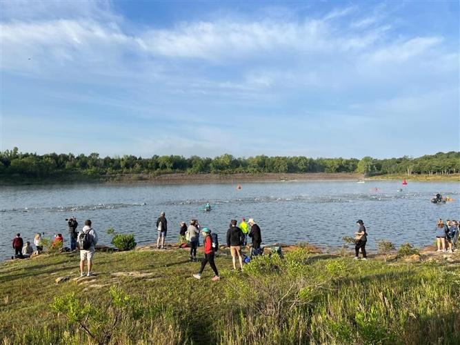 Racers from around the world participate in 2023 Ironman Tulsa | News ...