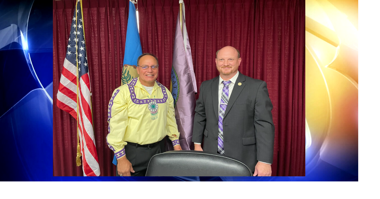 Choctaw Nation of OK Chief Batton reads 1st land acknowledgement by ...