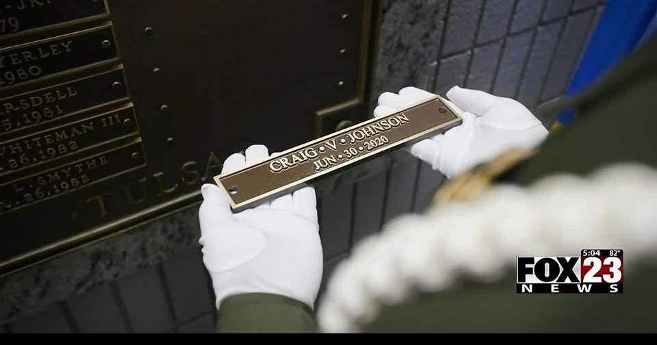 Gov. Stitt signs Craig Johnson Act, named after Tulsa police sergeant ...