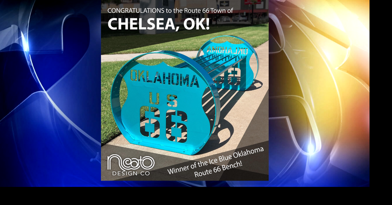 Town of Chelsea wins Route 66 bench | News | fox23.com