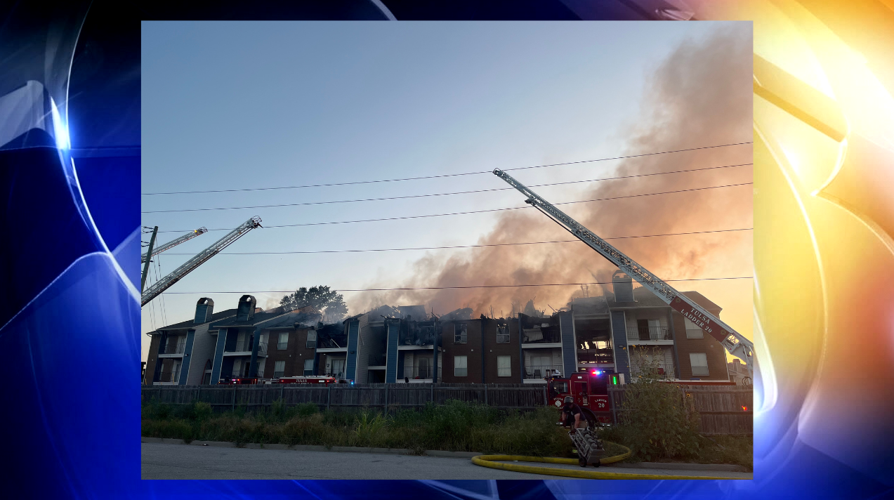 Large fire at south Tulsa apartment complex leaves several people ...