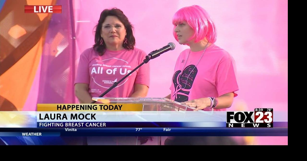 Video: FOX23 Certified Meteorologist Laura Mock speaks at annual Susan ...