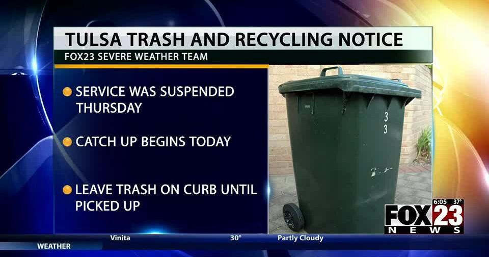 City of Tulsa plans to catch up on trash collection this week | News ...