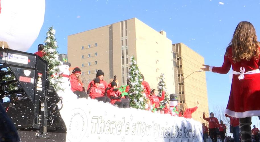 Photos: Thousands gather in downtown Tulsa for Tulsa Christmas Parade ...