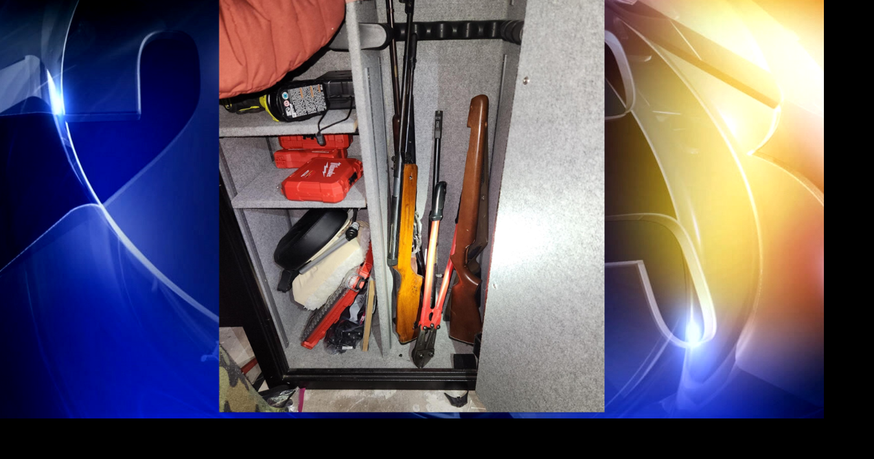 Man arrested after police recover stolen guns from home | News | fox23.com