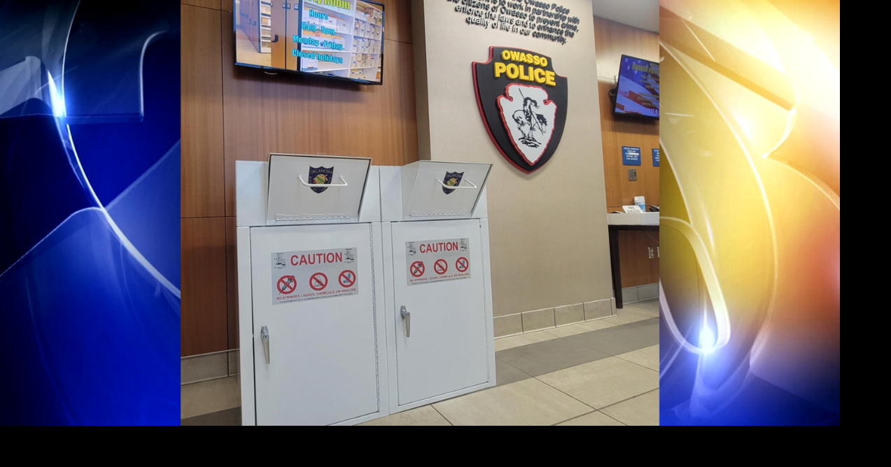 Drug take-back drop boxes available at Owasso Police Department | News ...