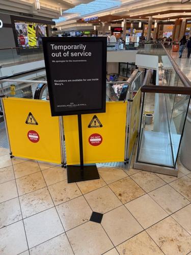 broken escalator