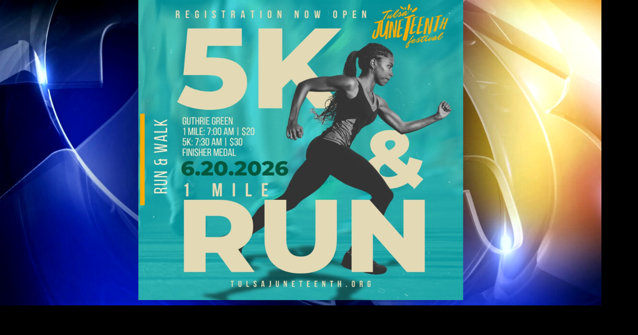 Runners gather for Tulsa Juneteenth 5K and One Mile Run | News | fox23.com