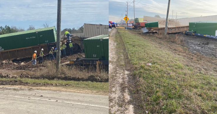 Officials: Truck driver dead after crash leads to train derailment in ...