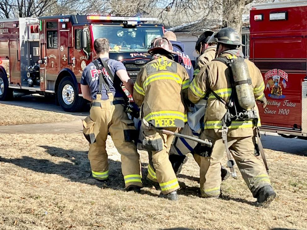Crews respond to house fire in midtown Tulsa | News | fox23.com