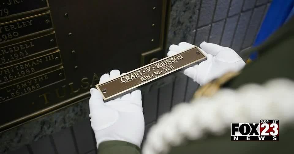 Tulsa PD releases video in honor of fallen Sgt. Craig Johnson | Local ...