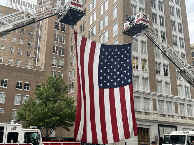Firefighters, officers climbed downtown Tulsa's First Place Tower to ...