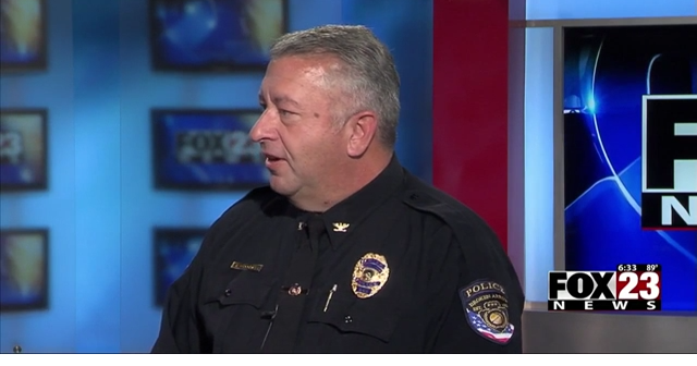 Video: FOX23 interviews Broken Arrow Police Chief Brandon Berryhill ...