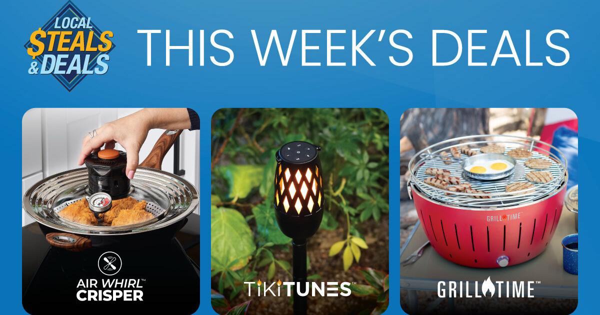 Local Steals & Deals: Getting ready for the big game - Grill Time, Air ...