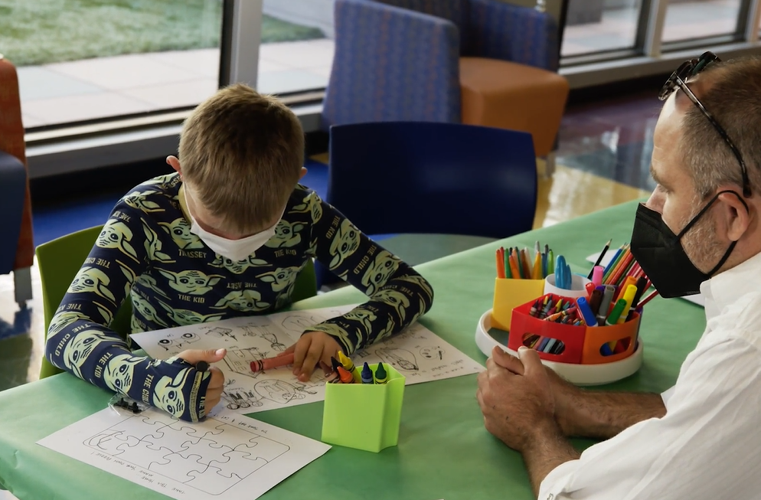 Photos: Oklahoma artists make mural from OU Children...s Hospital ...