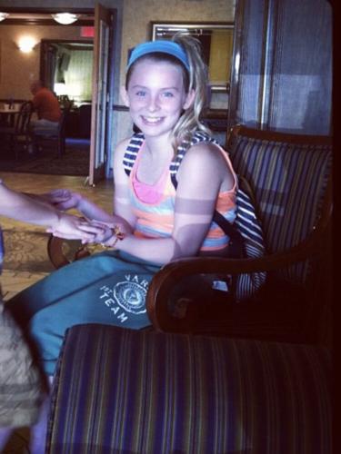 Madelyn Taylor is local artist, Scott Taylor's adopted daughter ...