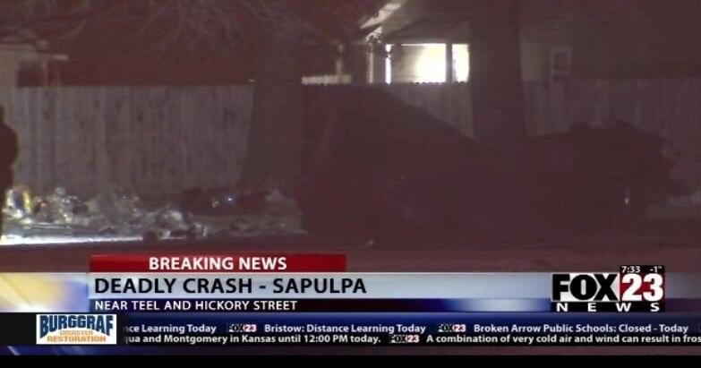 Police identify victim in deadly Sapulpa crash | News | fox23.com