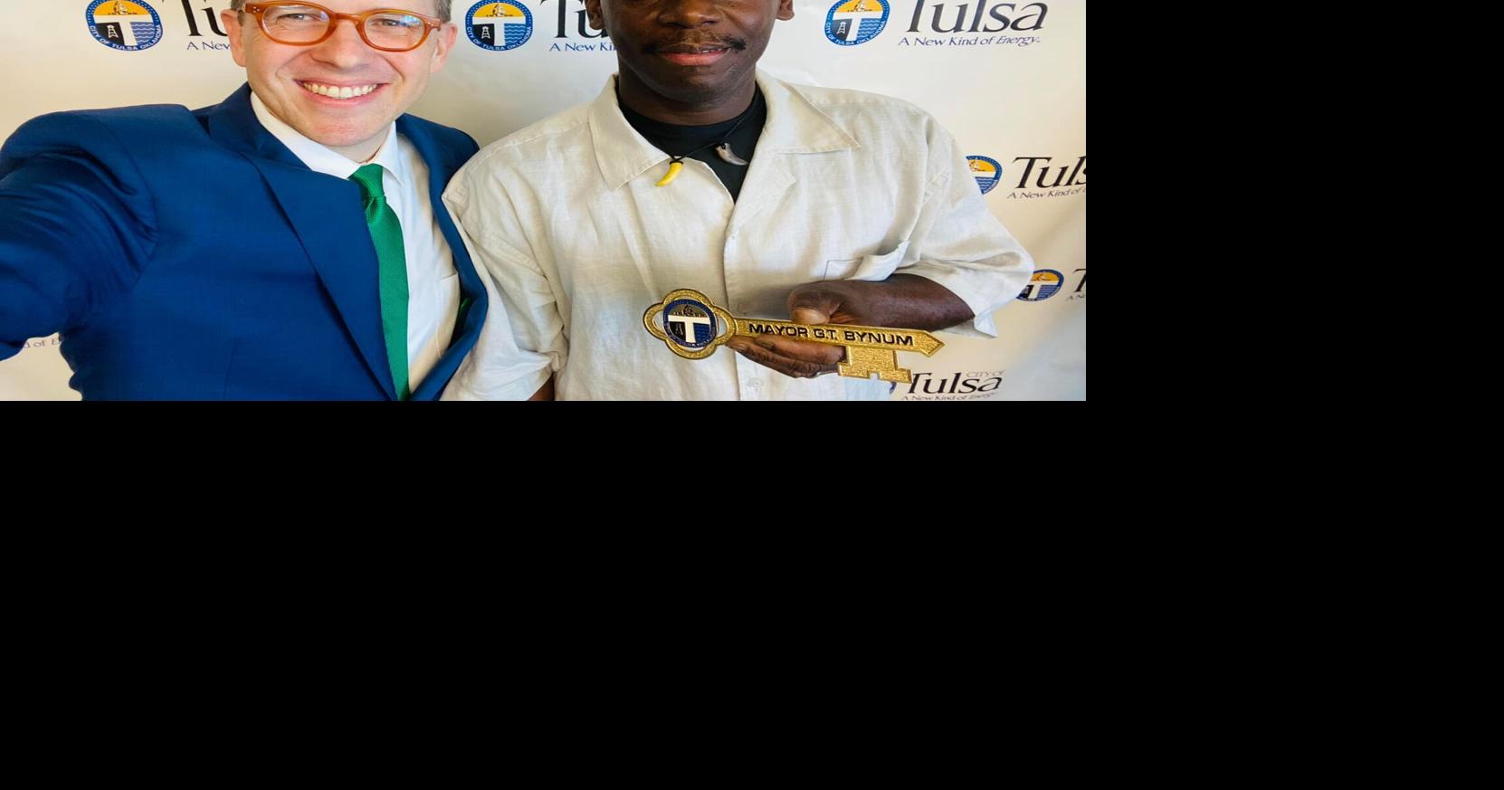 City of Tulsa honors man who saved a Tulsa Transit bus driver...s life ...