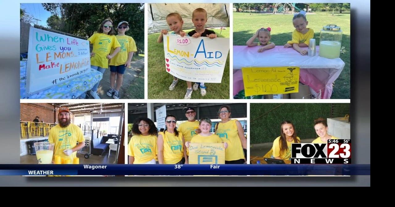 The Lemon-Aid Project partners with Tulsa landmarks for satellite lemonade stand for Labor Day ...