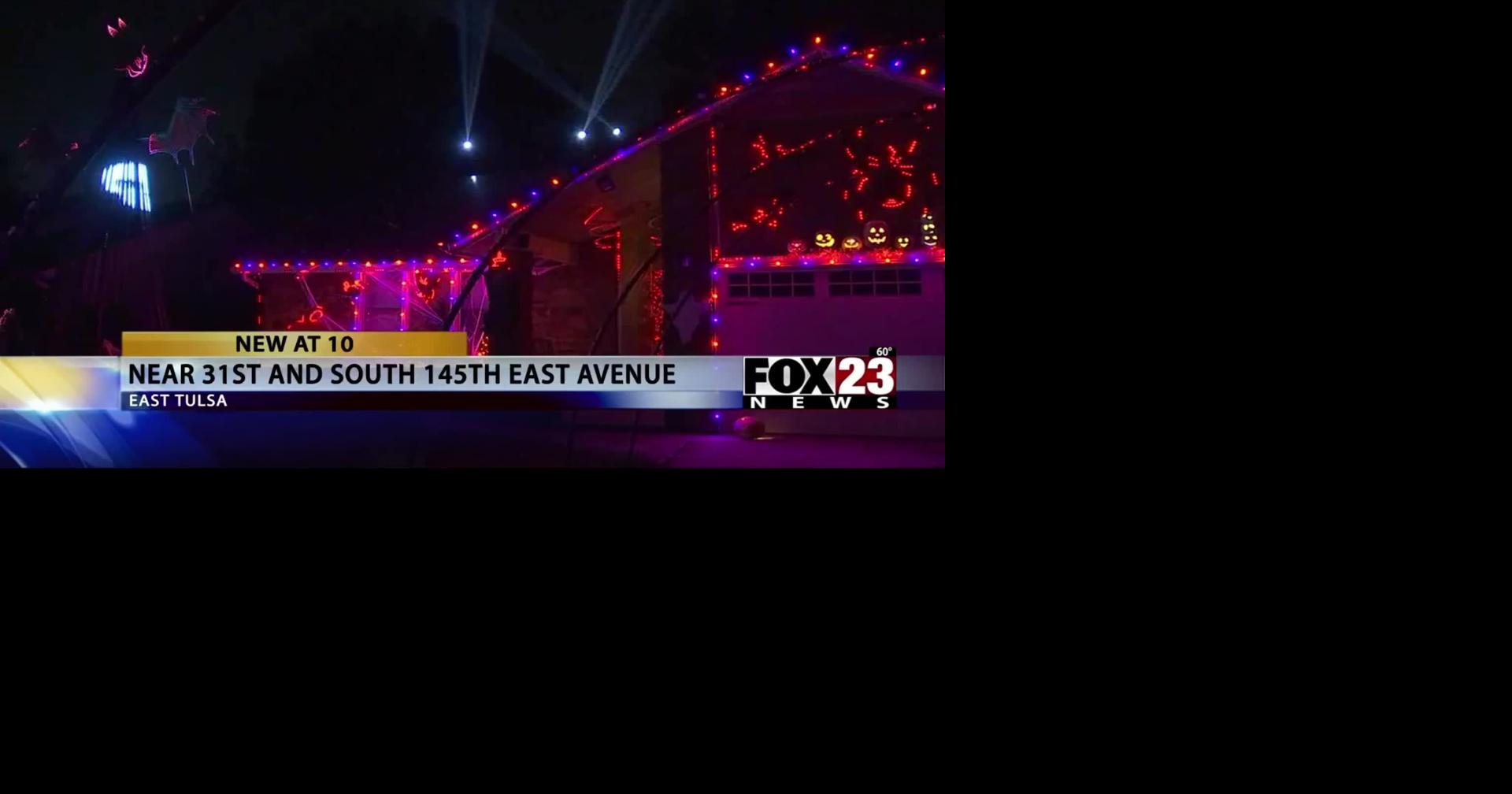 Tulsa family holds Halloween light show for community | Local & State ...