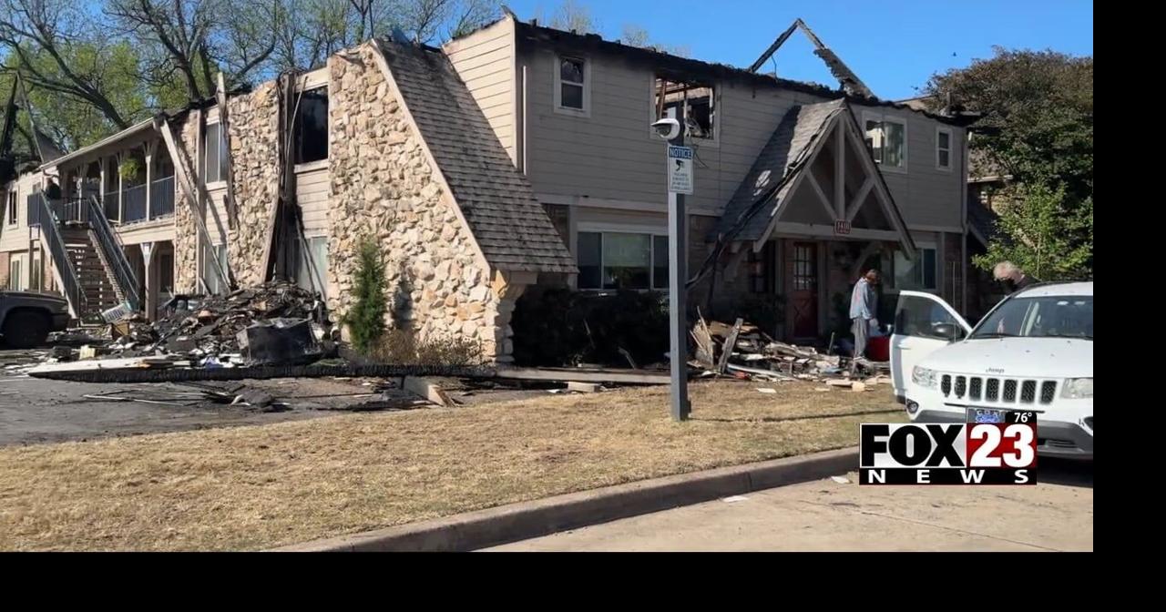Woman who escaped from large midtown Tulsa apartment fire shares her ...
