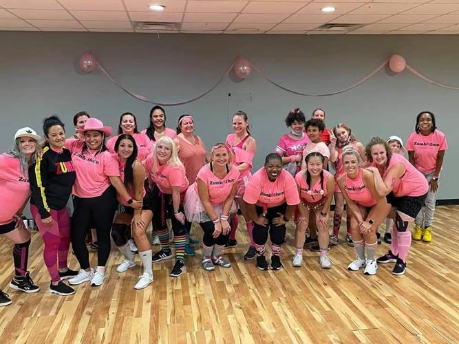 Photos: Party in Pink Zumbathon spreading breast cancer awareness ...