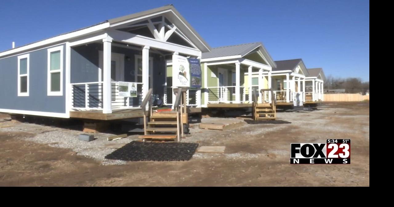 Tulsa nonprofit building tiny homes set to open in summer | News ...