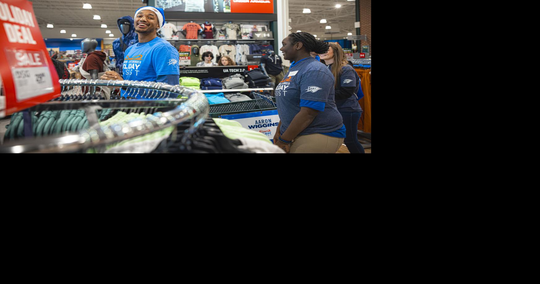 OKC Thunder hosts Millwood students for holiday assist shopping spree ...