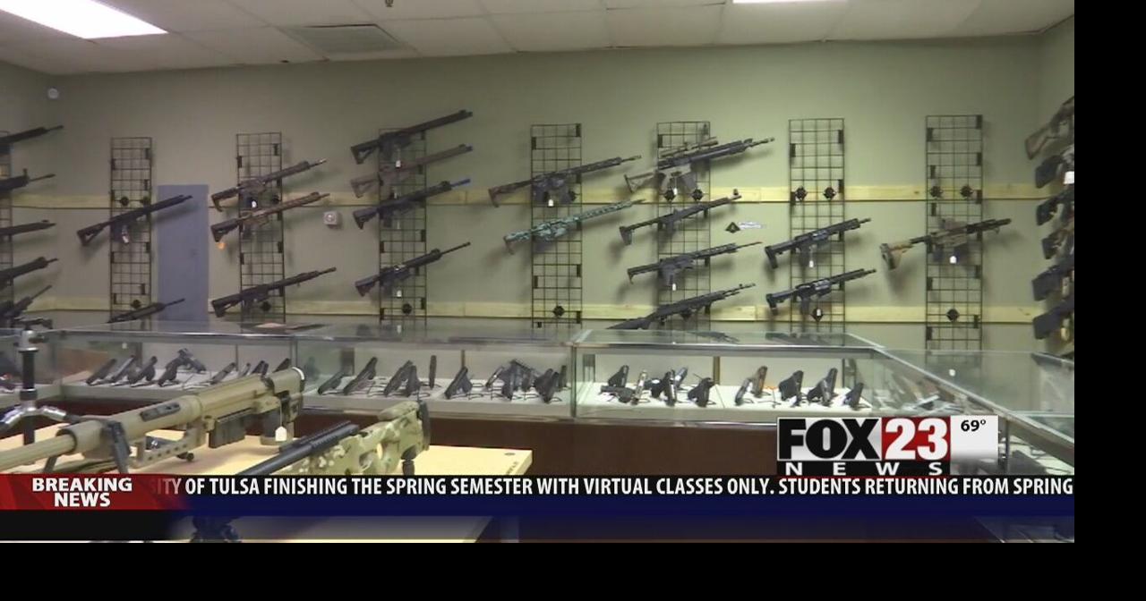 Local gun shops seeing higher sales | Local & State | fox23.com
