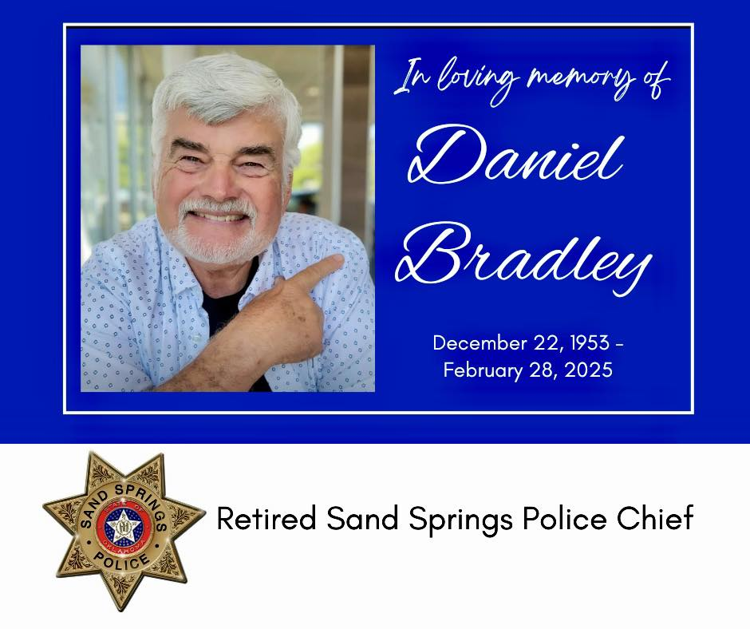 Sand Springs community honors former Police Chief Daniel Bradley after ...
