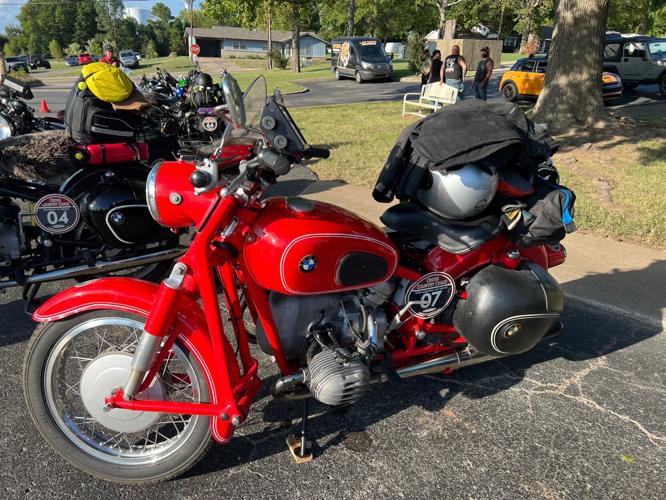 Photos: Cross Country Chase brings vintage motorcycles to Green Country ...