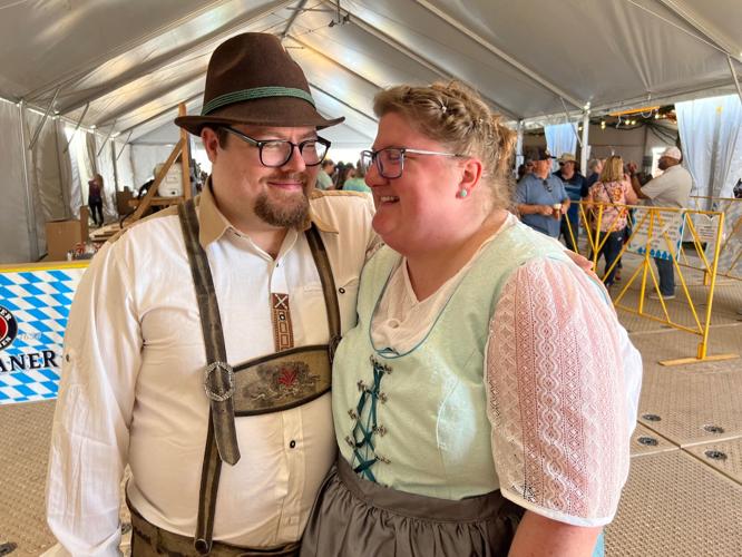 Photos: Local couple gets married at Tulsa Oktoberfest | | fox23.com