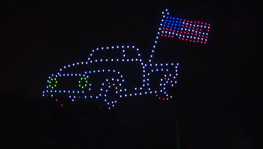 Photos: Let Freedom Fly Patriotic Drone Light Show | | fox23.com