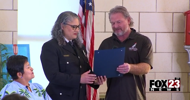 Tulsa Fire Museum honors TFD's first Hispanic female firefighter | News ...