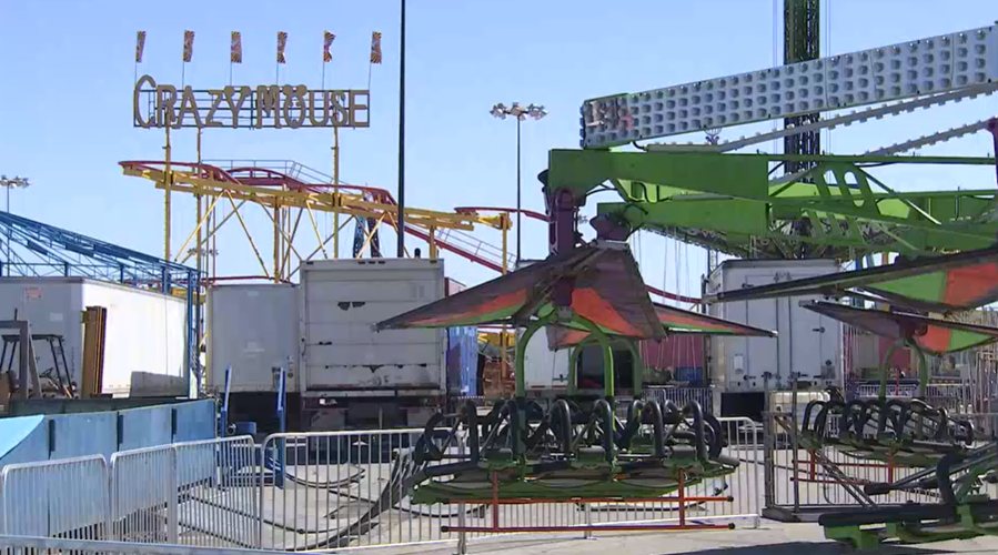 Photos: Crews prepare for the 2022 Tulsa State Fair | | fox23.com