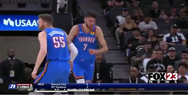 Thunder top Spurs in preseason opener | Sports | fox23.com