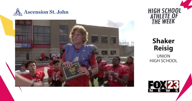 Athlete of the Week, Oct. 30: Shaker Reisig, Union football | Sports ...