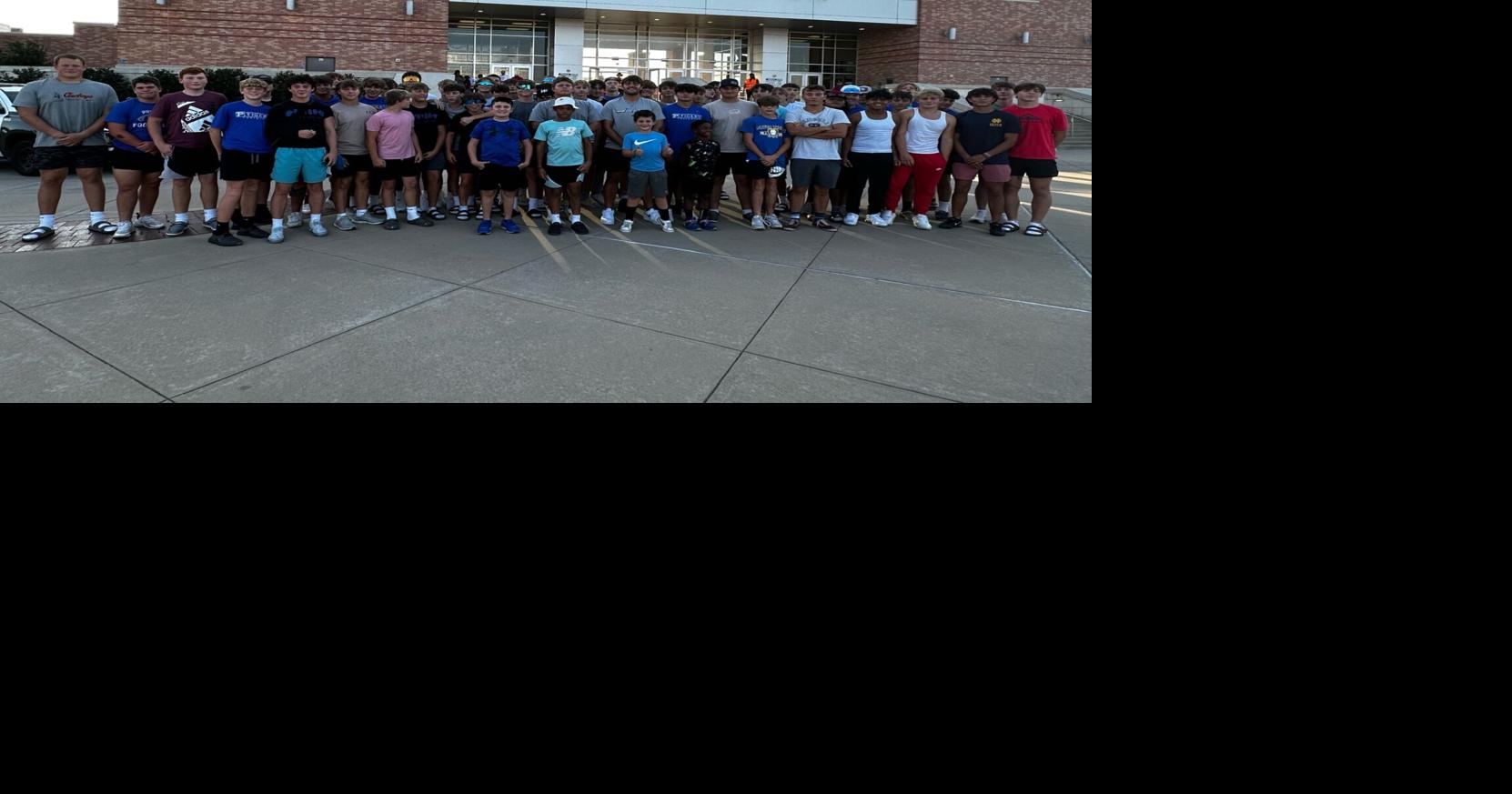 Pryor football players rewarded with trip to college football game ...