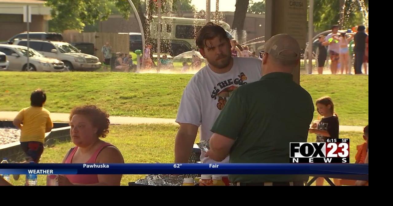 Catoosa Police and Fire host cookout to interact with community | News ...