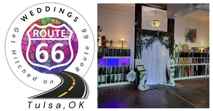 Get hitched tonight for $66 bucks, stained glass style at the Route 66 ...
