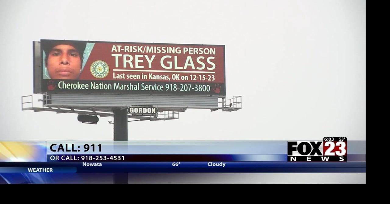Video: A search for missing teenager Trey Glass is taking place on ...