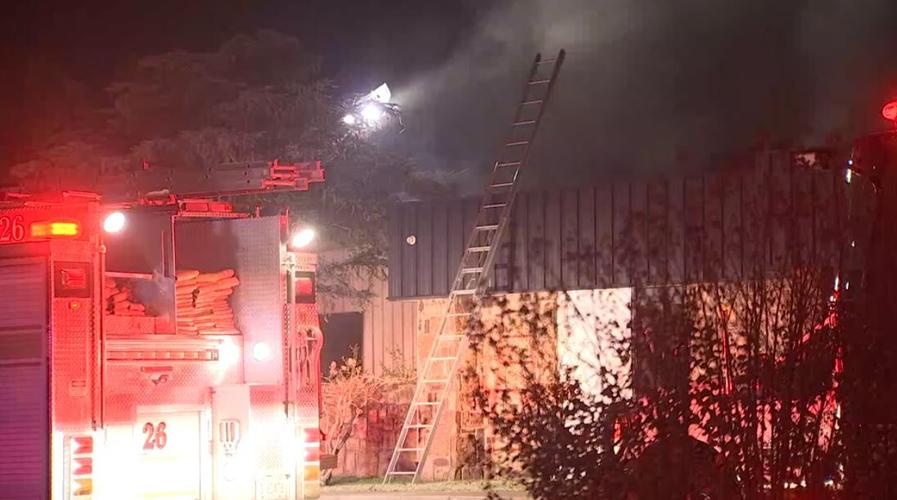 Photos: Firefighters at west Tulsa building fire | | fox23.com