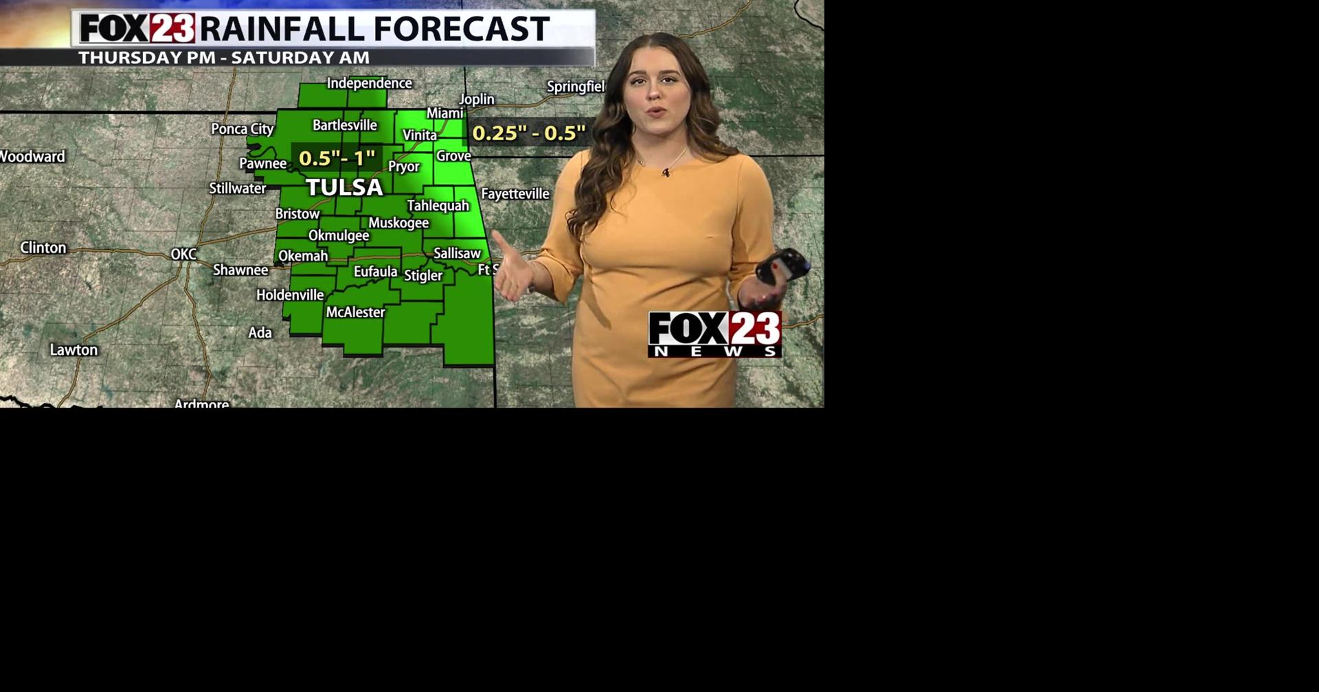 FOX23 Thursday Afternoon Forecast | Weather | fox23.com