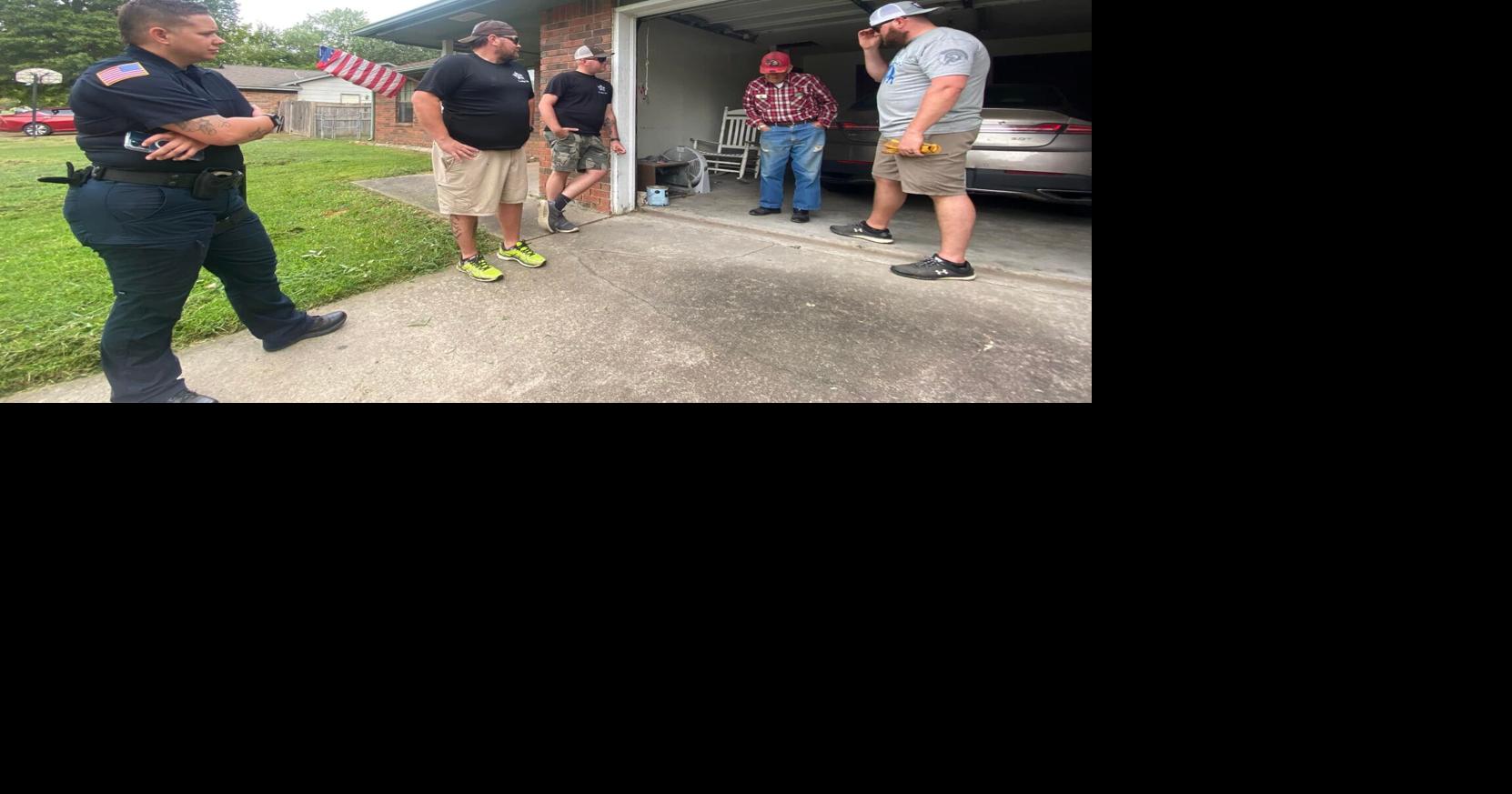 Fort Gibson police officers spend time off helping elderly man | News ...