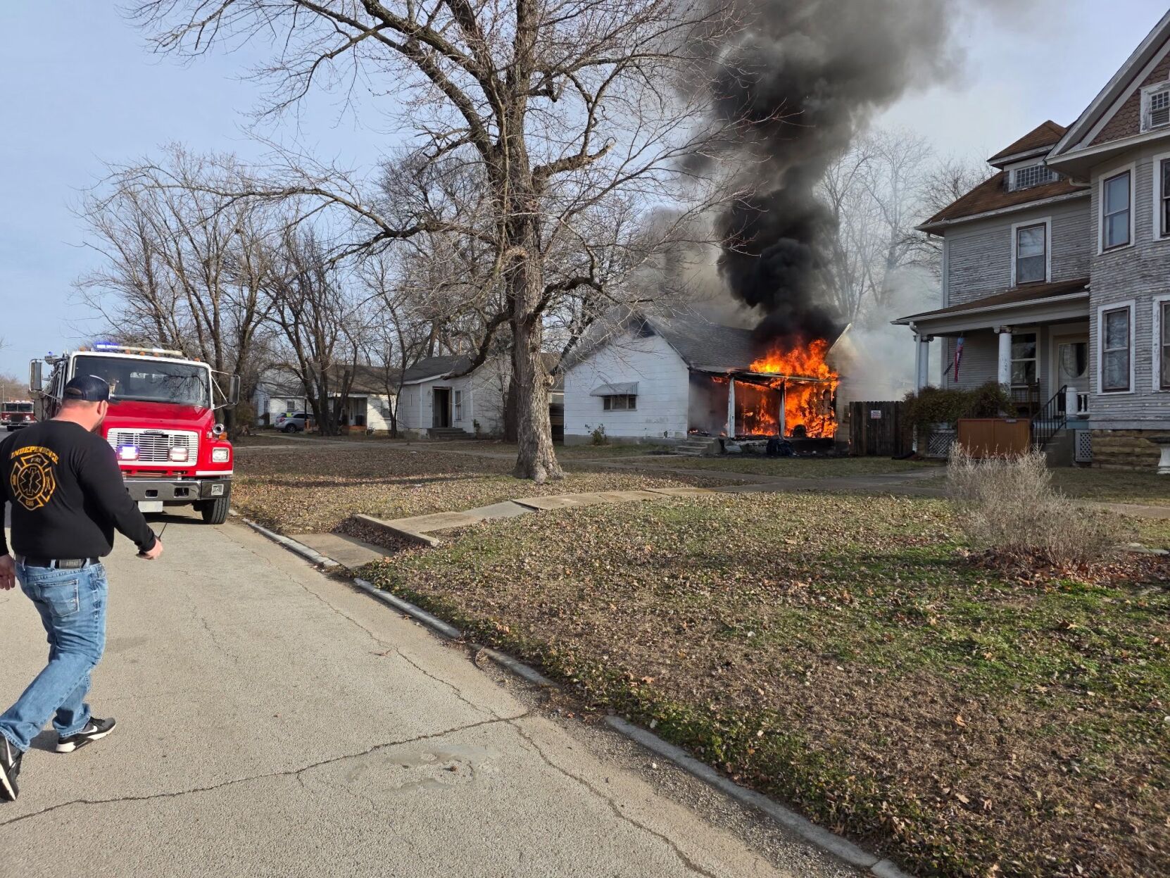 Independence, KS. Firefighters respond to house fire Saturday morning ...