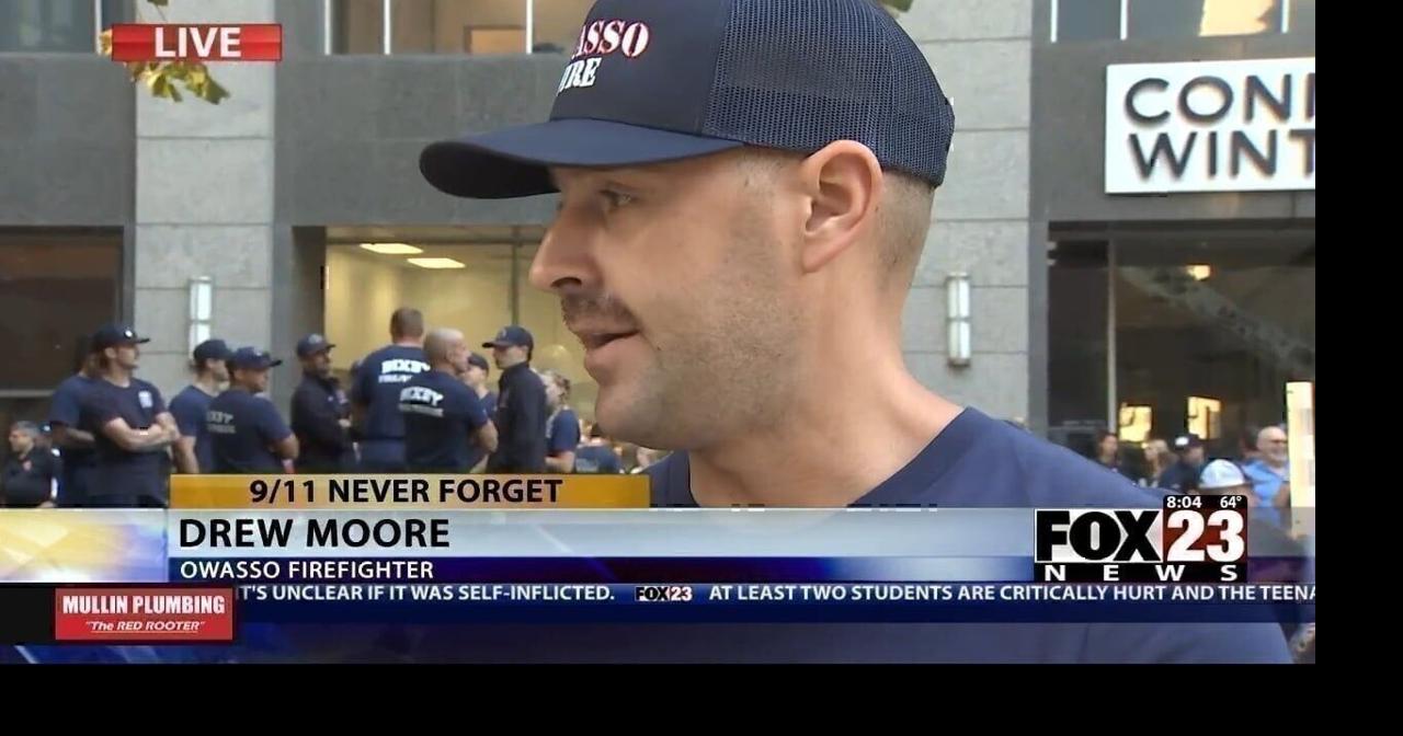 Video: FOX23 talks with Owasso Firefighter Drew Moore ahead of the ...