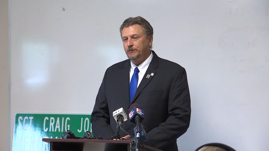 Photos: Section of Highway 169 named after fallen TPD Sgt. Craig ...